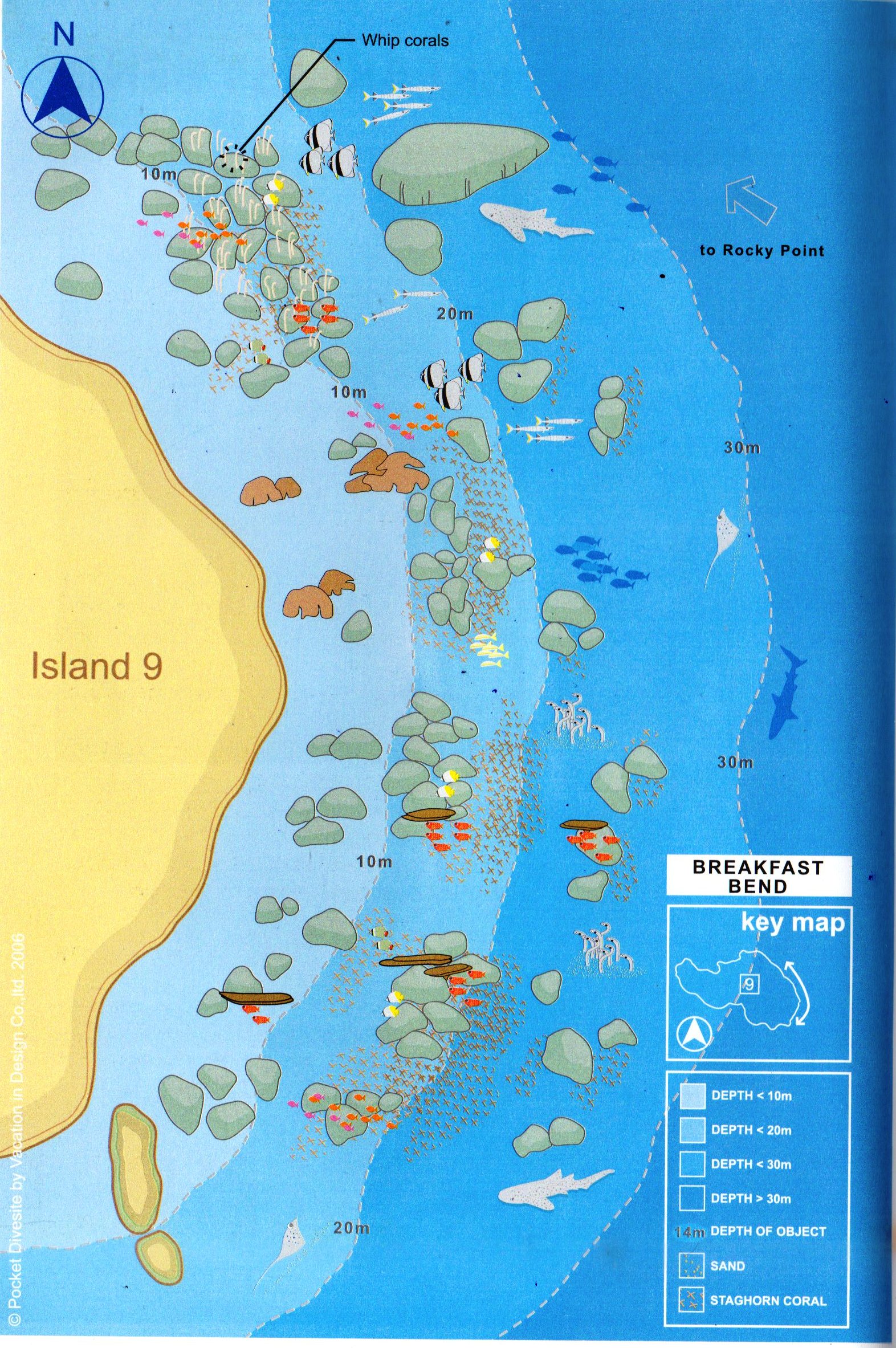 Dive Site maps for Similan Islands, Koh Tachai, Koh Bon & Richelieu Rock